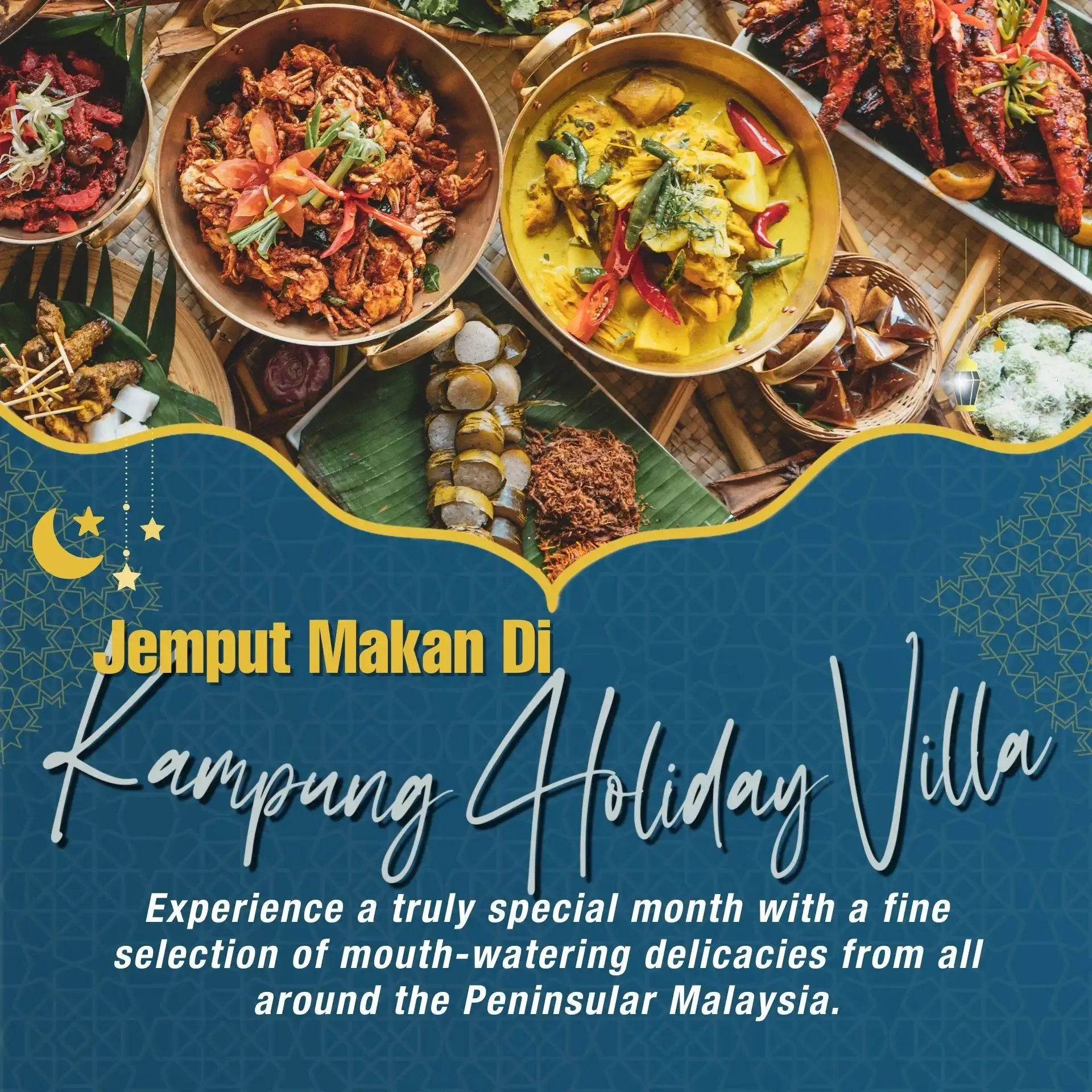 Jemput Makan di Kampung Holiday Villa - Holiday Villa Johor Bahru